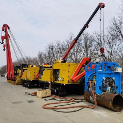 China 13000 KG Crawler Paywelder Mobile Power Station and Welding Tractor with Side Lifting Boom for sale
