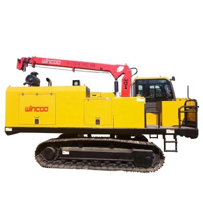 China 13000 KG Weight Paywelder Tracked Pipeline Engineering Vehicle with Power Supply and Lifting Boom for sale