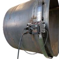 China Flexible Track Welding Carriage for Oil Gas Tank Construction 3 mm Plate Thickness for sale