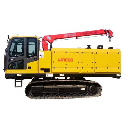China Welding Tractor Power Generator Crawler Paywelder Mobile Power Station with 13000KG Weight for sale