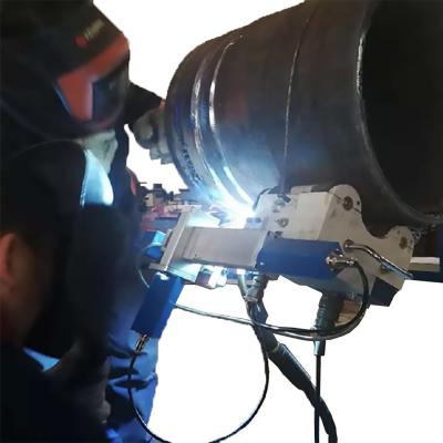 China Four-wheel Drive Automatic Steel Pipe Welder and Orbital Pipeline Welding Equipment for sale