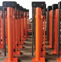 China Simple and Affordable Tank Hydraulic Lifter with Pump Station Rated Oil Pressure 25MPa for sale