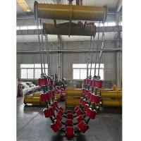 China Total Rollers 28 and Improved Pipe Roller Cradle for Pipeline Construction Machinery for sale
