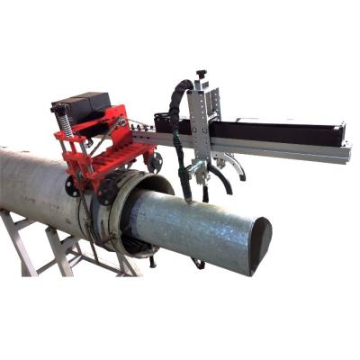China CNC Steel Pipe Cutting Machine for Pipeline Construction 600W Rated Power 507*460*800mm for sale