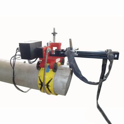China 507*460*800mm Size CNC Plasma Round Pipe and Tube Beveling Cutting Machine with CNC Controlle for sale