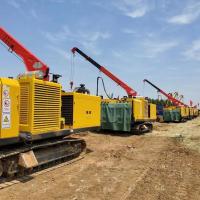 China Telescopic Boom Welding Tractor Paywelder for Pipeline Construction Weight 13000 KG for sale