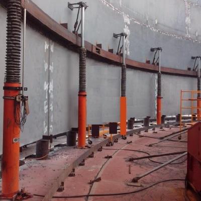 China Hydraulic Jack Three-Stage Tank Lifting Machine with Powerful Hydraulic System for sale