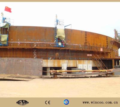China Tank Marerial Metal Tank MSHW-I Automatic Girth Welder for LNG/LPG Tank Construction for sale