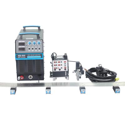 China Advanced WHL-III Tank Welding Tractor for Straight and Flexible Rail Seam Welding for sale
