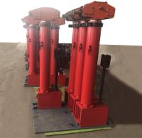 China Upgrade Your Tank Construction Machinery with 2700mm Chain Stroke Hydraulic Lifter Jack for sale