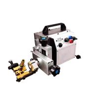 China Semi-Automatic Tank Corner Welding Machine with Portable 4 Wheels Saw Welding Tractor for sale