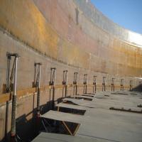 China Heavy Duty Flip Up Hydraulic Tank Lifting Jack for Large Scale Oil Storage Tanks for sale