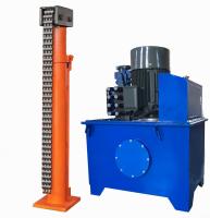 China Tank Lifting Equipment Hydraulic Jacks with 12-120t Capacity and 2700 mm Chain Stroke for sale