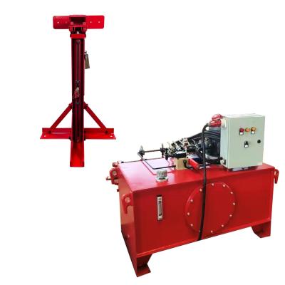 China Stainless Steel Simple Hydraulic Tank Jacking System for Red or Customized Grain Silo for sale