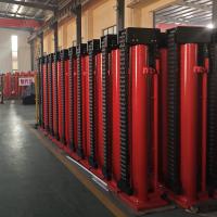 China WINCOO Chain Type Hydraulic Jacking System with 12-120 Tons Lifting Capacity, 25 MPa Oil Pressure, and 2700 mm Chain Stroke for Tank Construction for sale