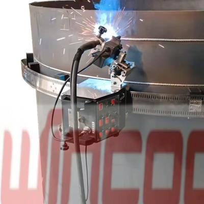China Heavy Duty Track MIG Welding Cart with Oscillator for Large Pipeline Fabrication for sale