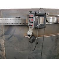 China Manufacturer Price MIG500 Welding Trolley with Rail for Large Storage Tank Welding for sale