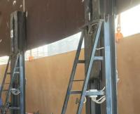 China Wear Resistant Electric Screw Jack Lifting Device PLC Automated Control for Glass-Fused-to-Steel Tank for sale