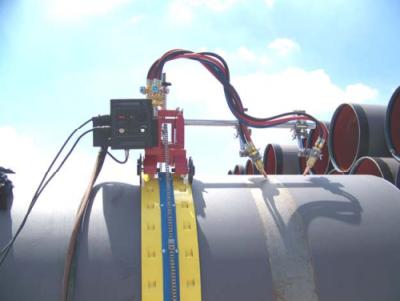 China Pipeline Processing CNC Plasma Flame Pipe Cutter with Integrated Bevel Profiling Device for sale