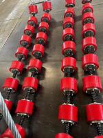 China Pipewelder Essential Pipeline Roller Cradle Low Noise PU Coated Pipe Roller Stand for sale