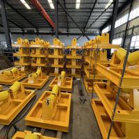 China Industrial Heavy-Load Pipe Roller Bracket 3 Ton PU Coated Anti‑Slip Pipe Support Roller Stand for sale