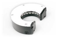 China Customizable Size Half Ring Light / Dia50mm Led Machine Vision Lighting for sale