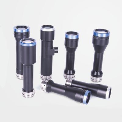 China AS Series Variable Iris Machine Vision Telecentric Lens F5.0  DOF 2.58mm 0.16kg for sale
