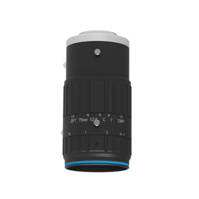 China F2.8-F32 OPT 75mm Camera Lens Fixed Focal Length 0.25kg FOV Angle 10.4degree for sale