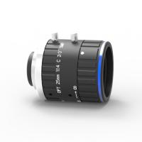 China 5MP F1.4~F16 25mm Fixed Focal Length Lenses For Machine Vision System 0.08kg for sale