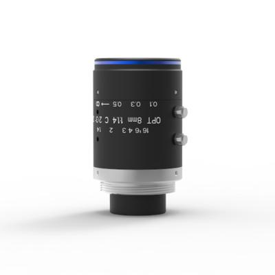 China F1.4~F16 2MP 0.07kg 8mm Camera Lens Machine Vision Hardware WD 100-∞ for sale