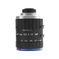 China WD 80mm-∞ 5MP 6mm Camera Lens  0.11kg Machine Vision System Components for sale