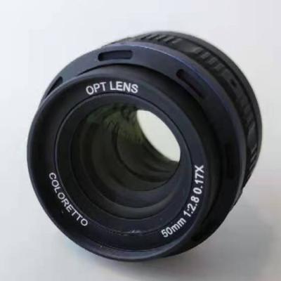 China V38 Mount Line Scan Lenses Focal Length 50mm F2.8-F16 High Resolution for sale