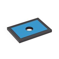 China 410mm Length 1 Channel Machine Vision Backlight With Centre Hole for sale