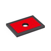 China 410mm Length 1 Channel Machine Vision Backlight With Centre Hole for sale