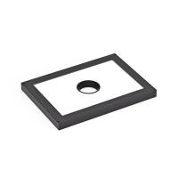 China 410mm Length 1 Channel Machine Vision Backlight With Centre Hole for sale
