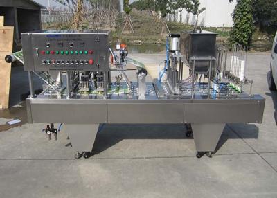 China Stainless Steel Chocolate Cup Sealing and Filling Machine 220V 50Hz for sale