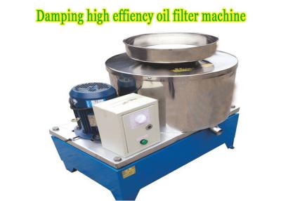 China Stainless Steel Centrifugal Oil Impurities Filter Machine 100L Capacity 380V for sale