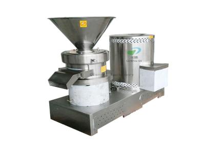 China Industrial Stainless Steel Tahini Peanut Butter Grinding Machine 800kg Capacity 380V for sale