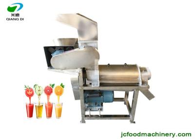 China Stainless Steel Fruit Juice Cutter and Pressing Machine 500L/H Capacity for Sale for sale