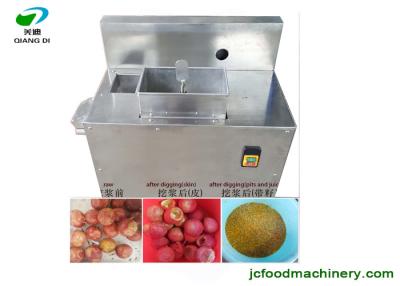 China industrial semi automatic passion fruits juice and pit extracting machine/juice scratching maker for sale
