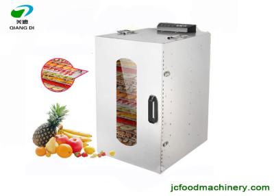 China Commercial Stainless Steel Fruit Vegetable Dehydrator Machine 10 Tray 110V for sale