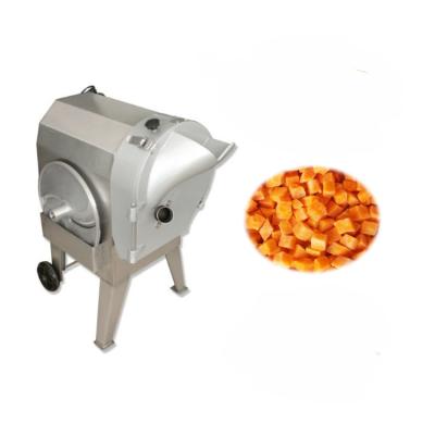 China Semi Automatic Electric Fruit Vegetable Slicer Cutter for Beetroot Apple Pear 500kg/h for sale