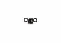China SWC SWP Wire Tension Helical Extension Springs Blackening Galvanizing for sale