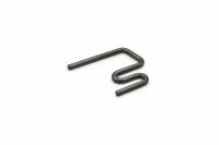 China Custom Passivation CNC Wire Forming Bending Metal Double Coil U Shape for sale
