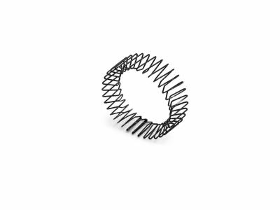 China Stainless Steel Nickel Tin Plated EMI EMC Shielding Canted Coil Spring Round for sale