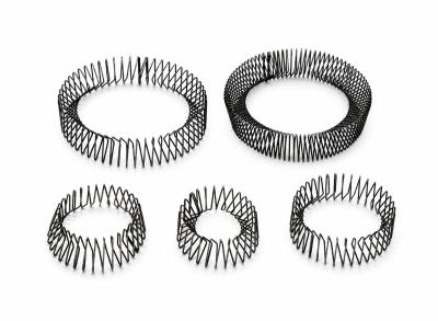 China Precision Conductive Canted Slant Coil Spring For EMC EMI Shielding for sale