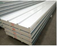 China Fireproof Waterproof Polyurethane Sandwich Roof Panel Sound Insulation for sale