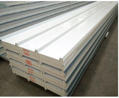 China Fireproof Waterproof Polyurethane Sandwich Roof Panel Sound Insulation for sale