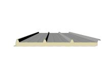China Customizable Soundproof Pu Sandwich Roof Panel 1000mm Wide Excellent Waterproofing for sale