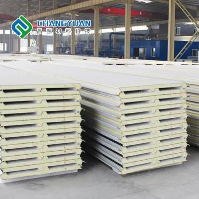China Polyurethane Insulated Roof Panels Perfect Combination Of Strength And Insulation for sale